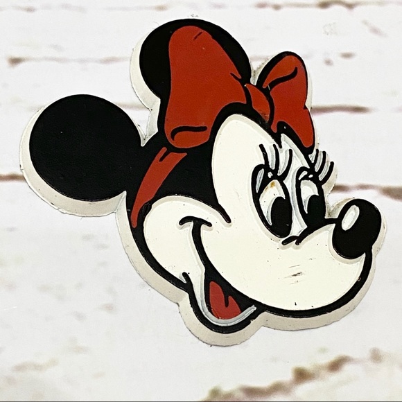 Disney | Kitchen | Vintage Disney Minnie Mickey Mouse Ref Magnet | Poshmark